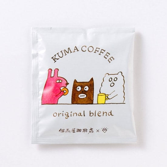 Kuma Coffee Drip Bag Aiueo
