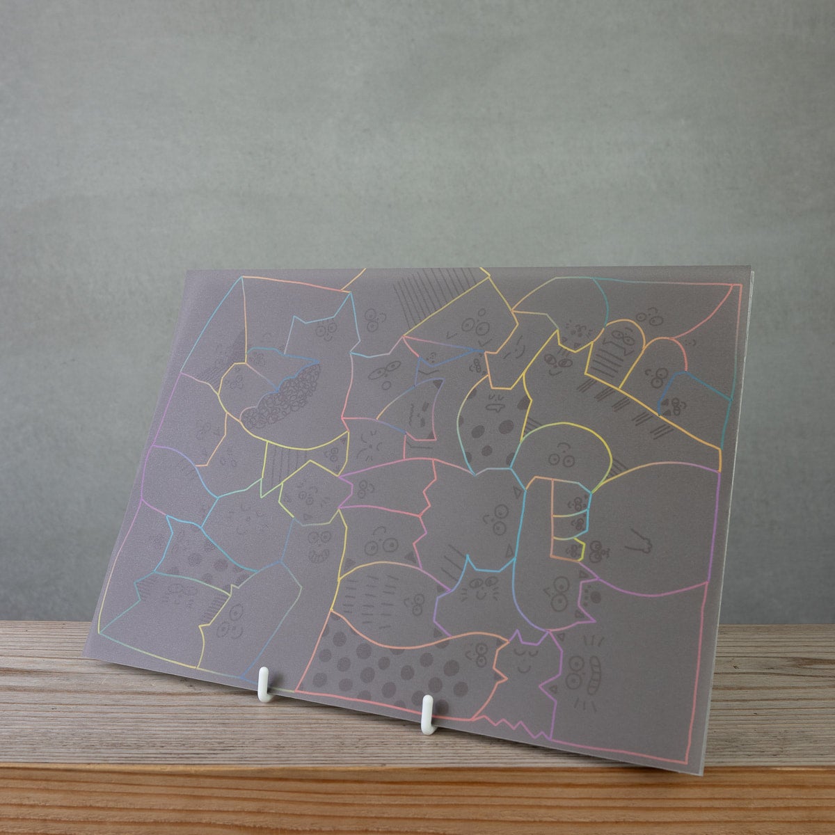 Craft Paper NEKO PUZZLE Sunset | AIUEO