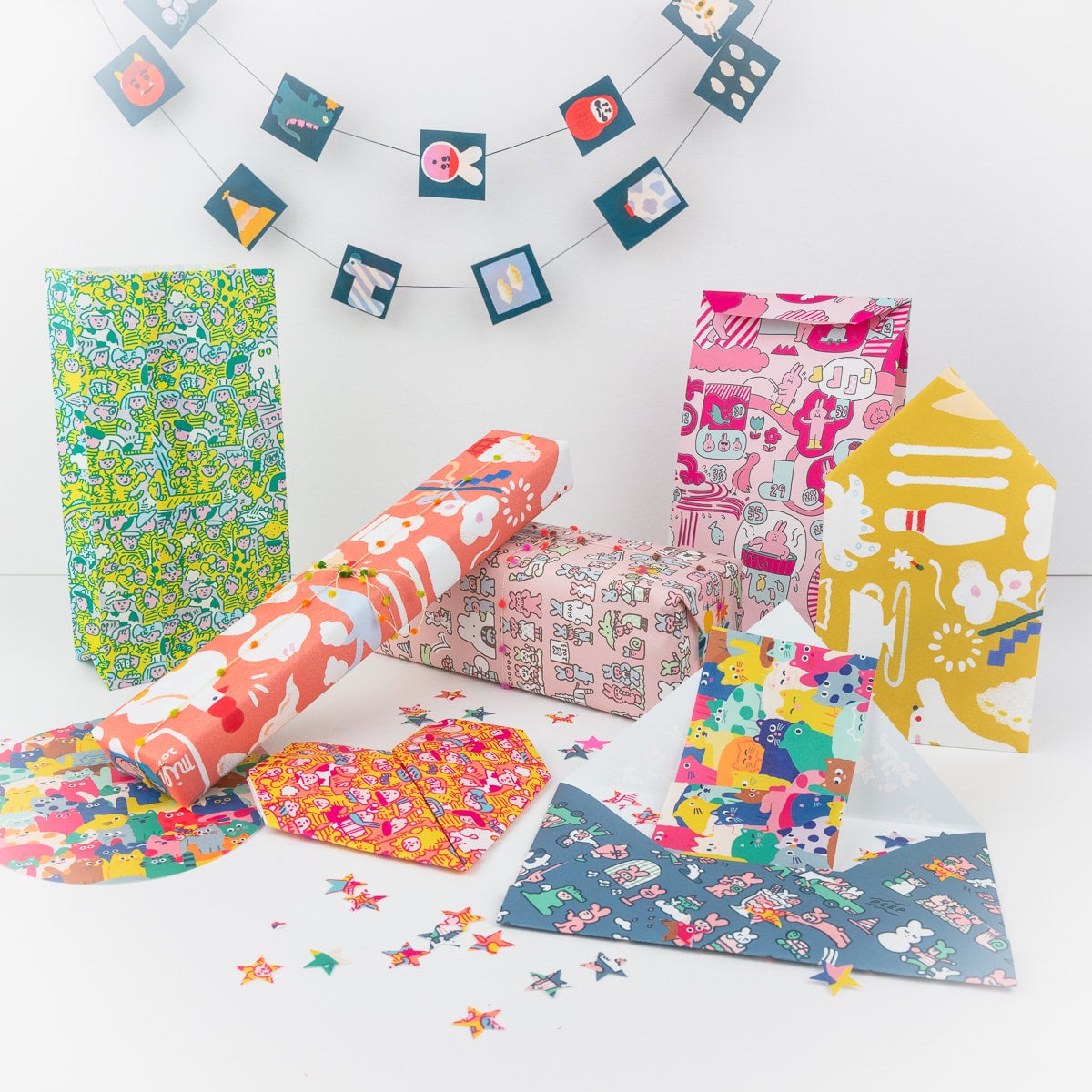 Craft Paper NEKO PUZZLE Sunset | AIUEO